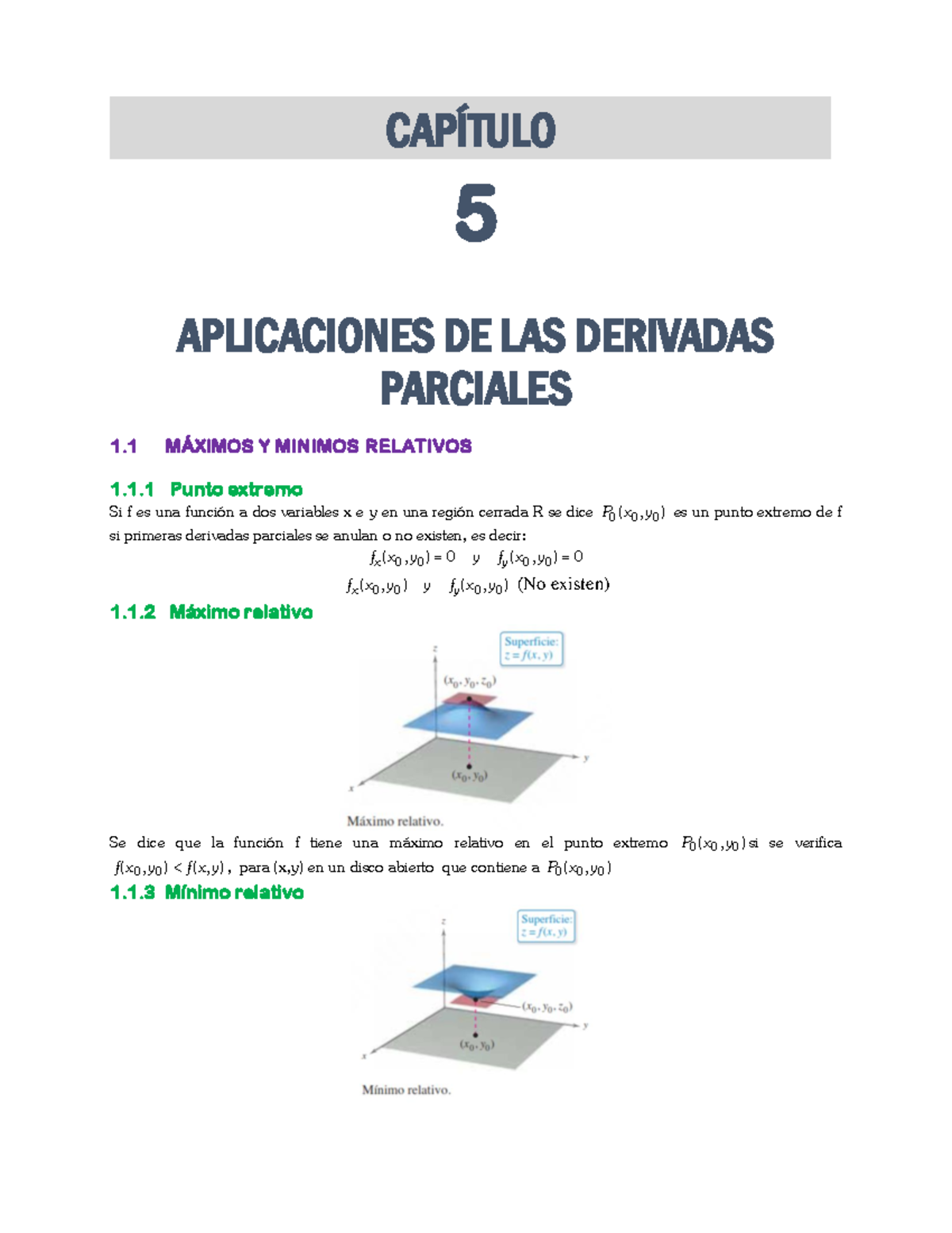 Aplicaciones De Las Derivadas Parciales
