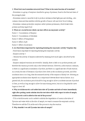 Biochemistry- Midterm- Review - BIOCHEMISTRY MIDTERM REVIEW (The ...