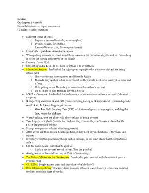 Exam #2 Final Study Guide (Fourth and Final Assessment) - Chapters 12 ...