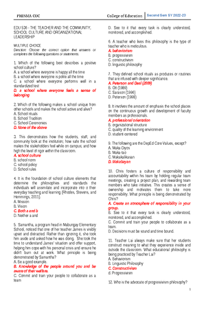 EDU 532-536 Reviewer FROM Space Lecture - EDU 532 REVIEWER FROM SPACE ...