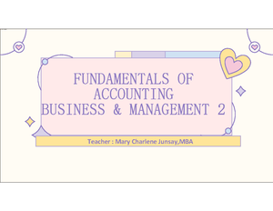 Lesson-1-SFP - Notes on FABM 2 - LESSON 1: STATEMENT OF FINANCIAL ...
