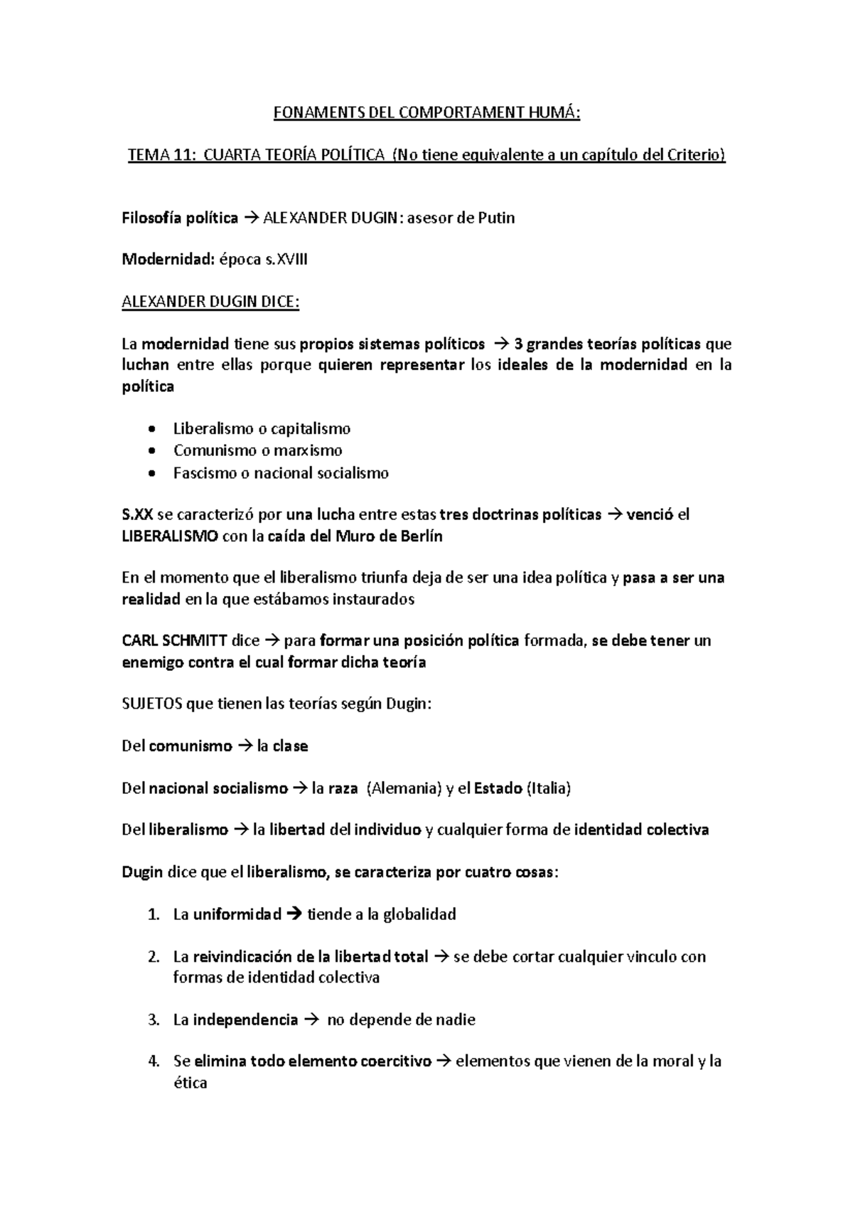 Tema 11 FCH - fonament del comportament. humà - FONAMENTS DEL COMPORTAMENT HUMÁ: TEMA 11: CUARTA ...