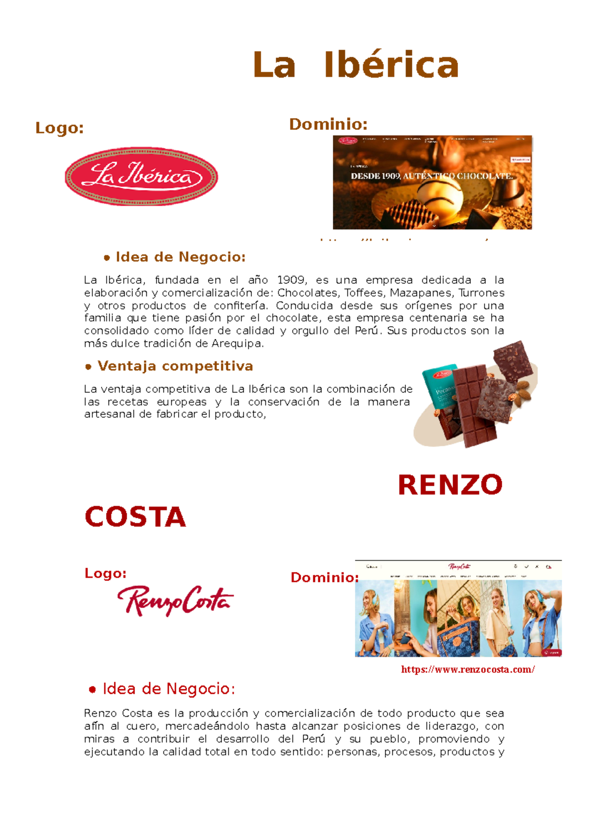 Empresas iberica - llll - La Ibérica Logo: Idea de Negocio: La Ibérica, fundada en el año 1909 ...