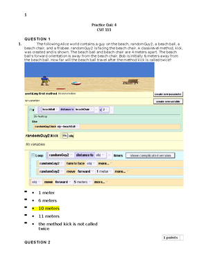 Lab 9 student - lab works for cs 111. - Lab 9: Arrays This lab accompanies Chapter 8 of Starting ...