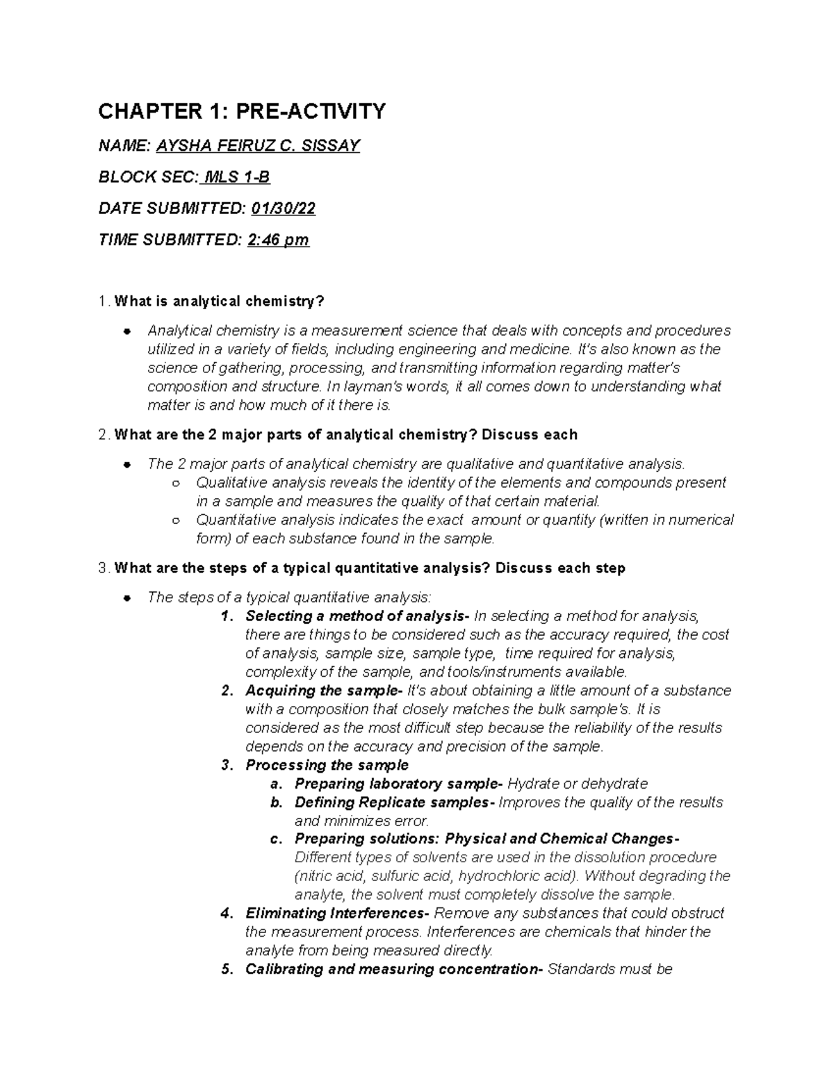 Chapter 1} Pre-ActivityChapter 1} Pre-ActivityChapter 1} Pre-Activity ...