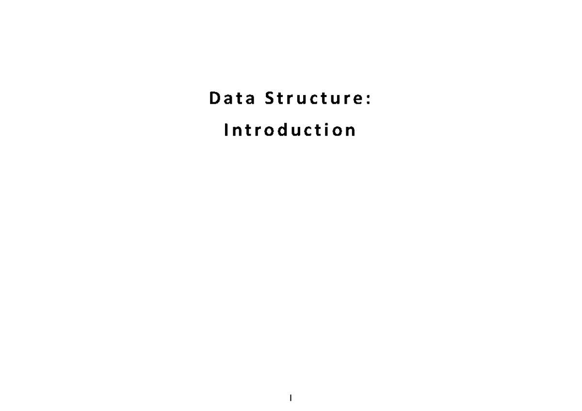 01 introduction.key - 01 introduction.key - Data Structure - Studocu