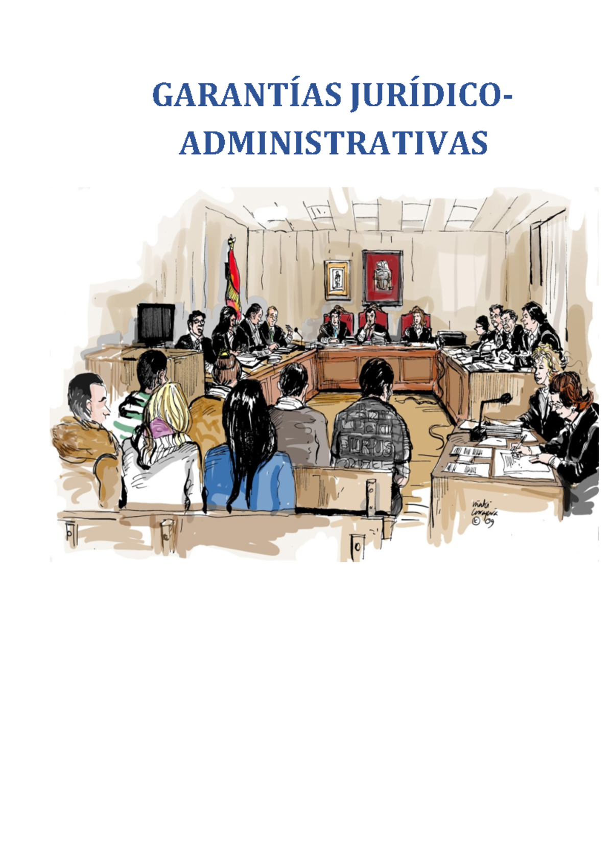 Apuntes garantías II - GARANTÍAS JURÍDICO- ADMINISTRATIVAS TEMARIO DE ...