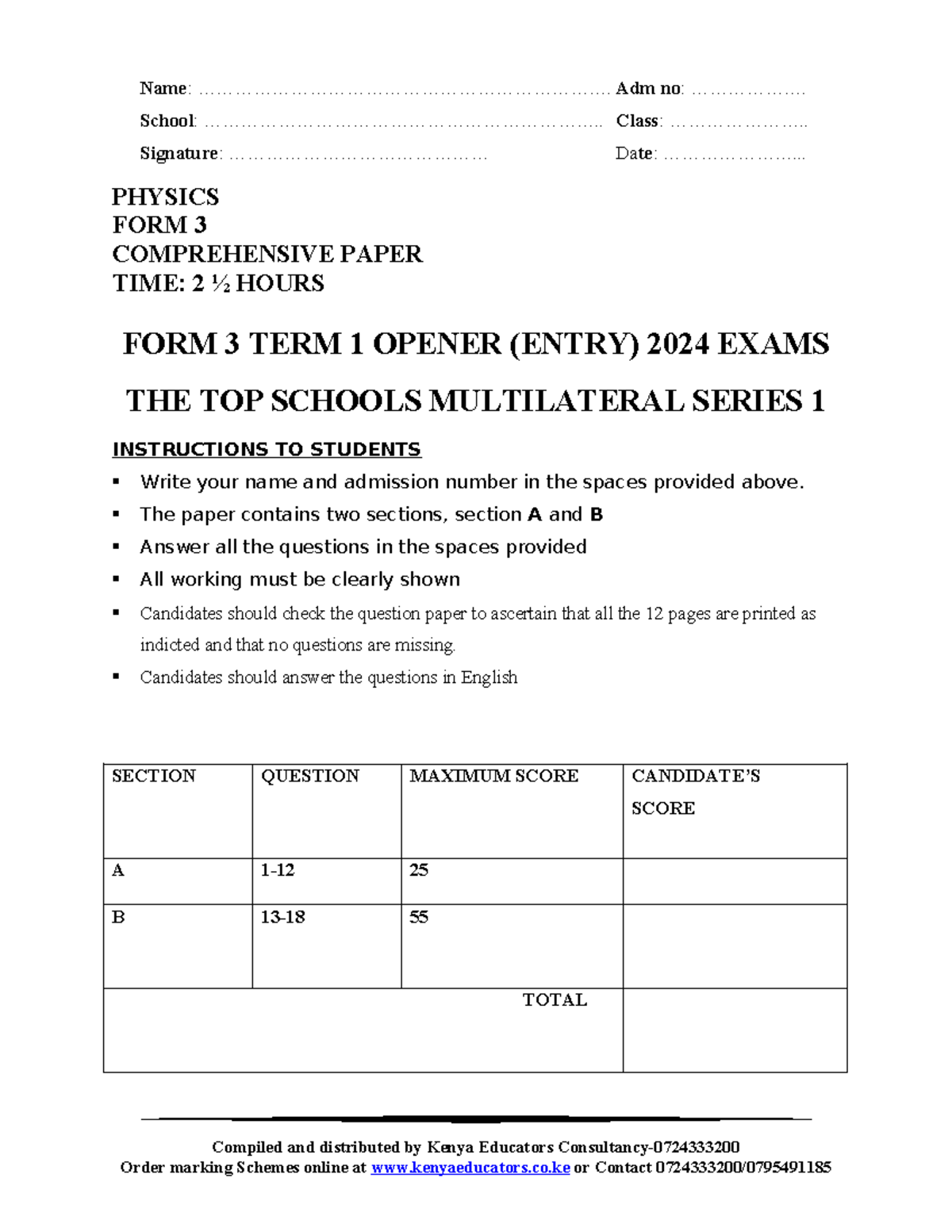 F3- Physics-QS - Am inneed of your notes to help my student have ...