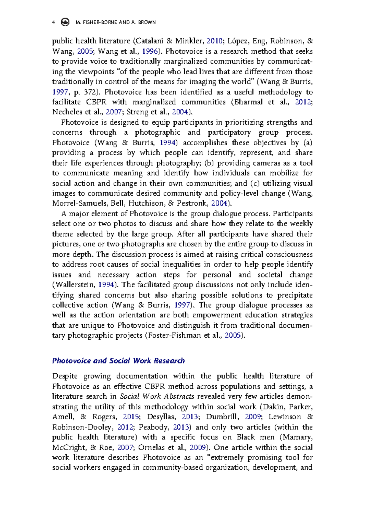 15313204 - A Case Study Using Photovoice to Explore Racial and Social ...