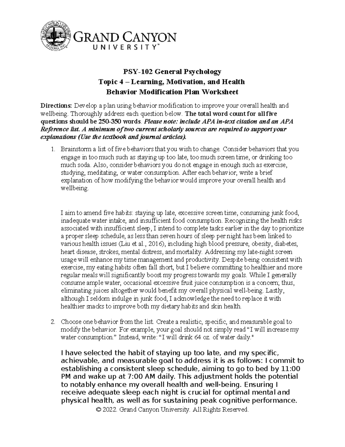 Behavior mod - PSY-102 General Psychology Topic 4 – Learning ...