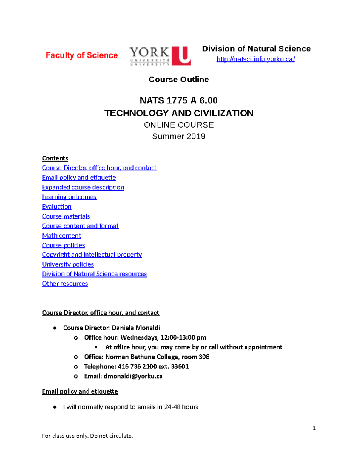 NATS1775 SU19 Course Outline - Division of Natural Science natsci.info ...