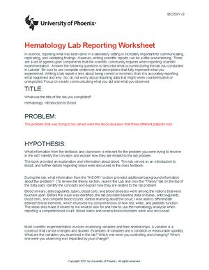 Week 2 Lab - Kylee Goodman - BIO/291 v Cardiovascular Functioning During Exercise Lab Reporting ...