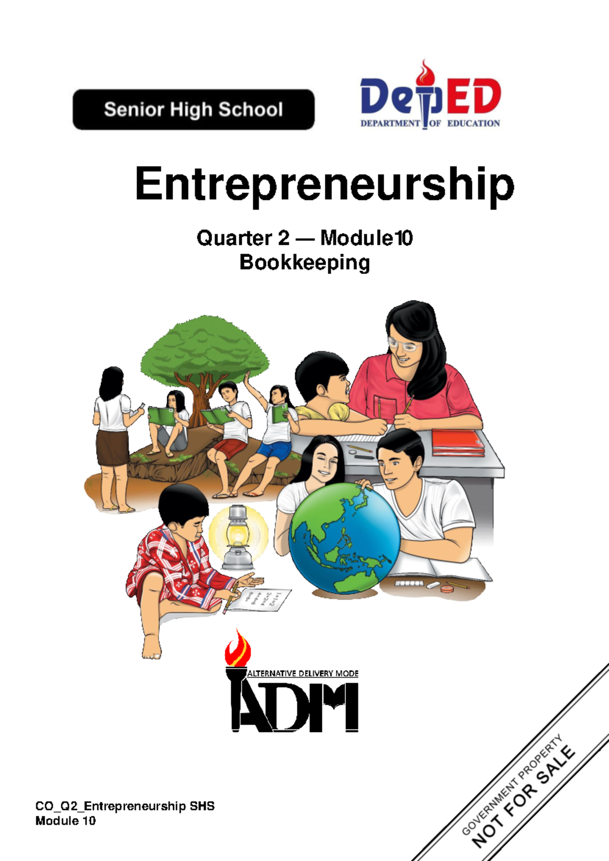Entrep 12 Q2 M10 Bookkeeping - Entrepreneurship Quarter 2 — Module ...