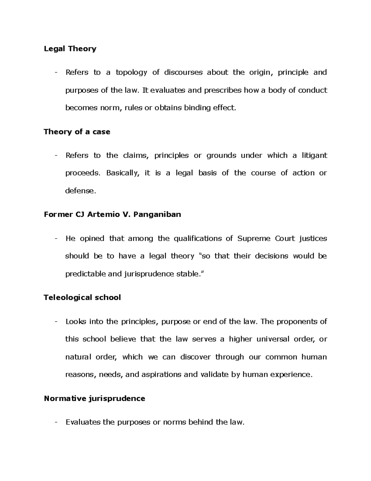 Legal Theory Philo Notes Midterm Legal Theory Refers To A Topology Of legal-theory-philo-notes-midterm-legal-theory-refers-to-a-topology-of