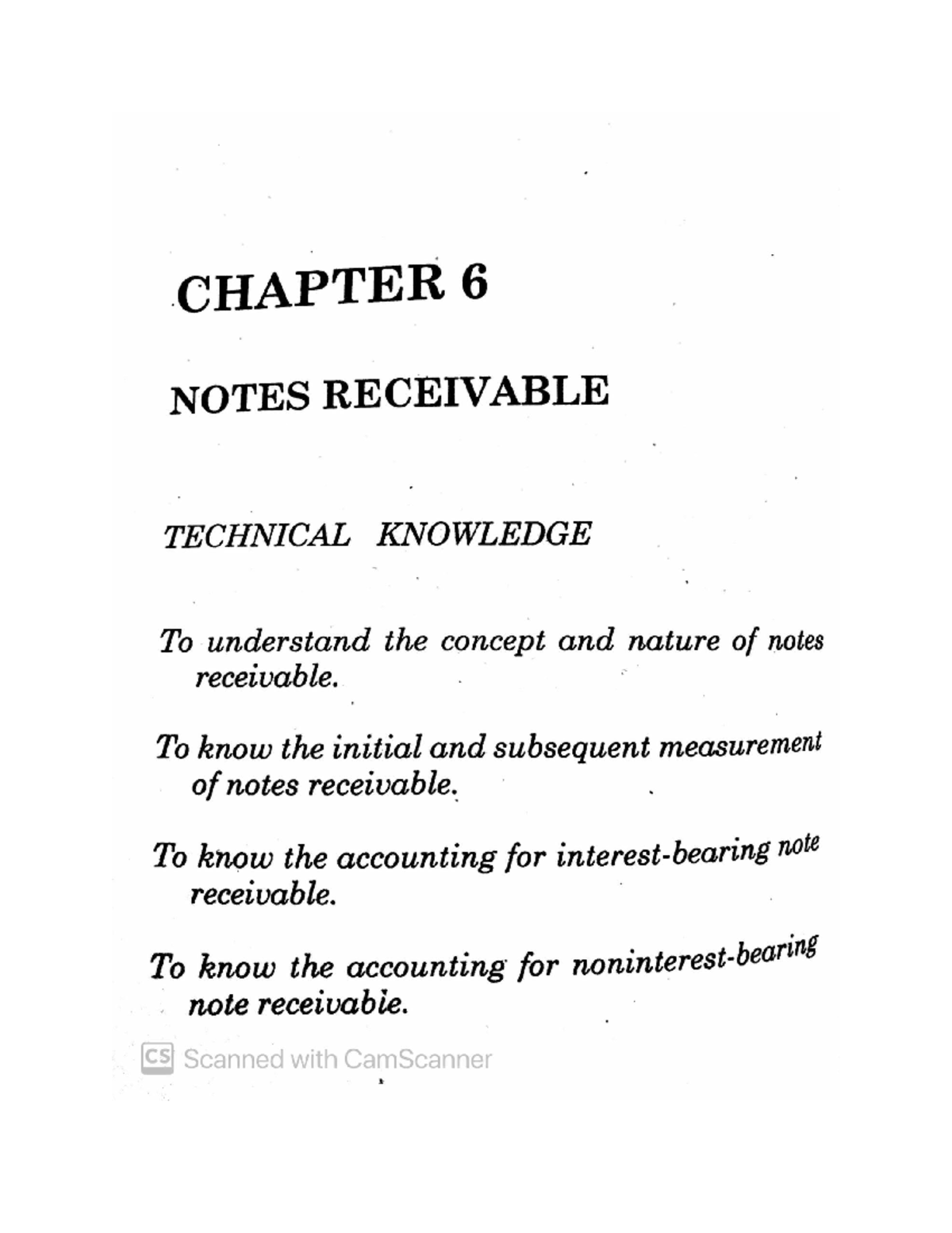 Notes Receivable - Accounting - Studocu