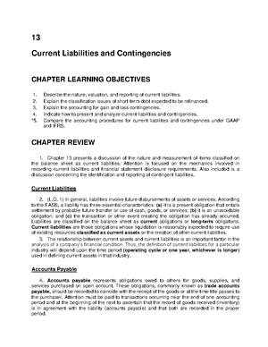 Ch 7 Study Guide and Practice - 7 Cash and Receivables CHAPTER LEARNING ...