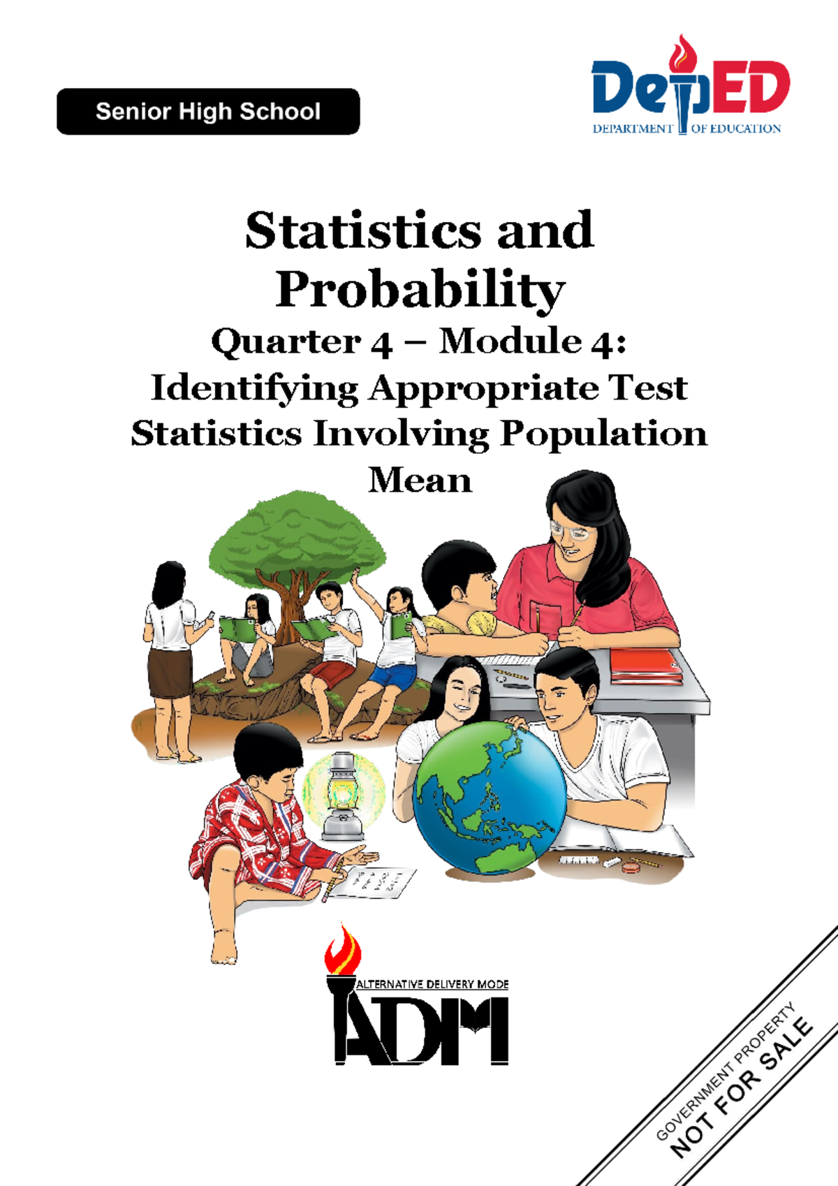 4-Statistics-and-Probability G11 Quarter-4 Module-4 - Studocu