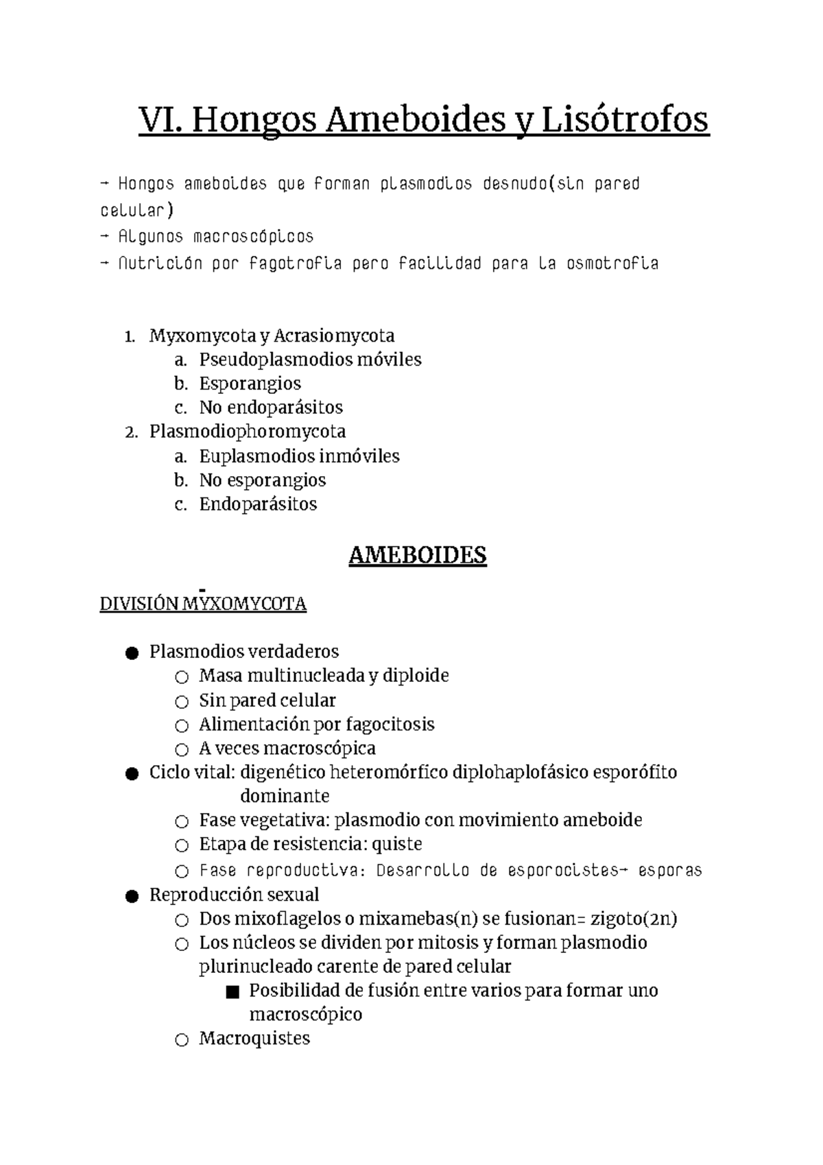 Los Hongos Ameboides – Guía Completa sobre Hongos: Identificación ...