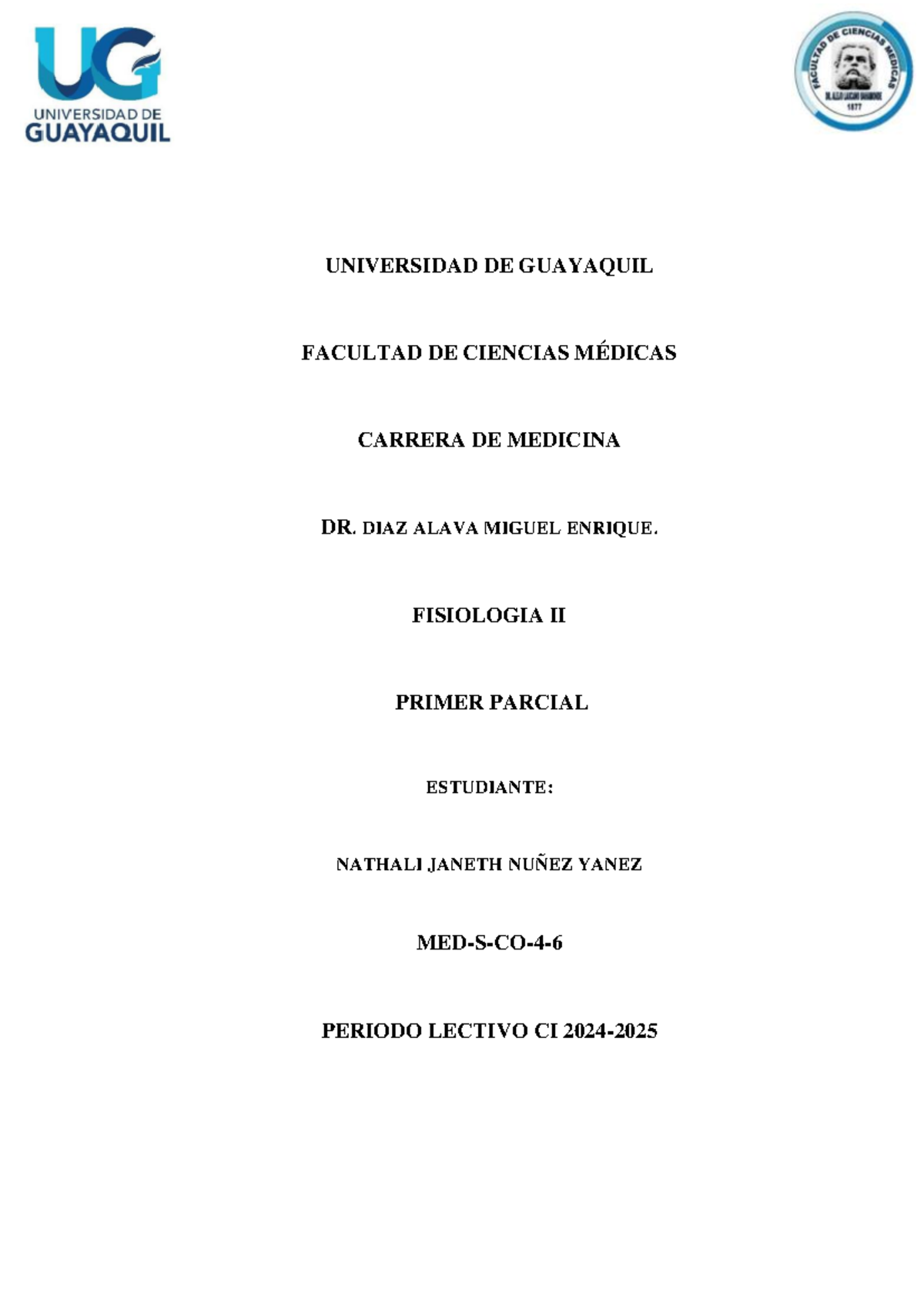 Síndrome DE Burnout Informe DE Nathali Janeth Nuñez - UNIVERSIDAD DE ...