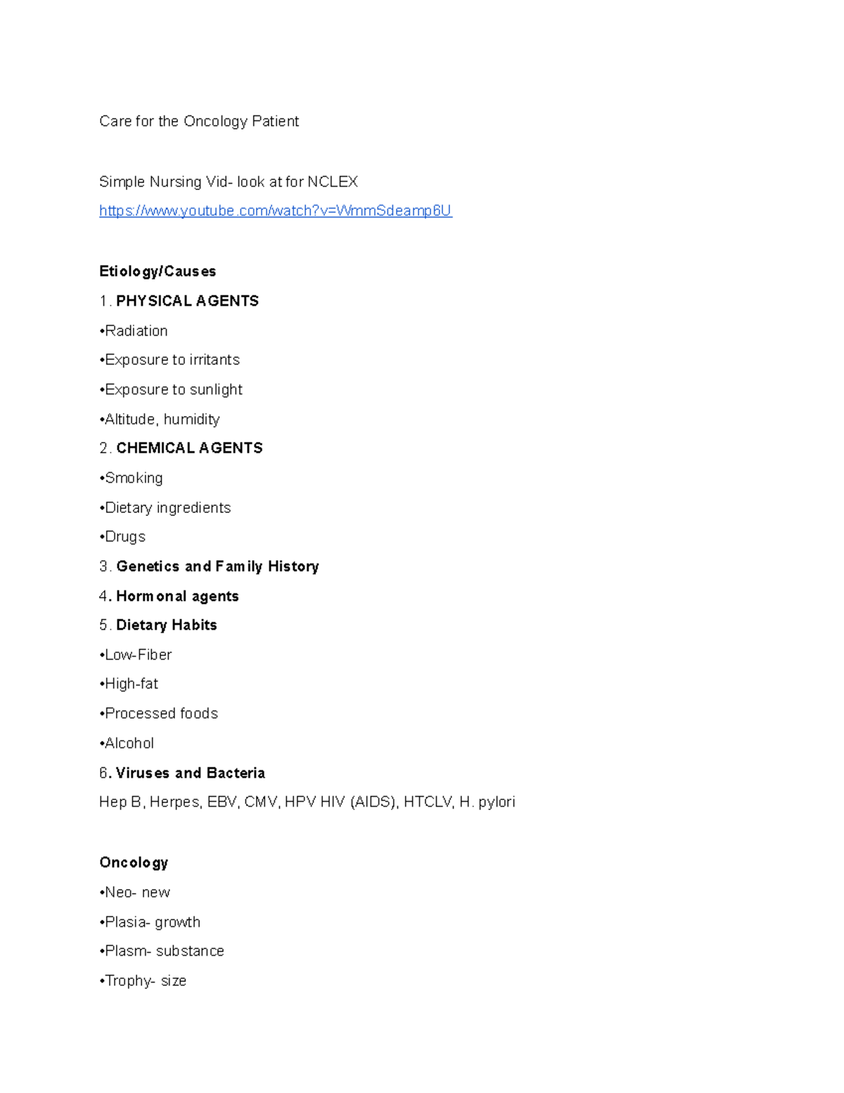 Care for the Oncology Patient - Care for the Oncology Patient Simple ...