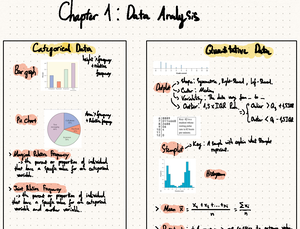 Describing Quantitative Data with Numbers - Studocu