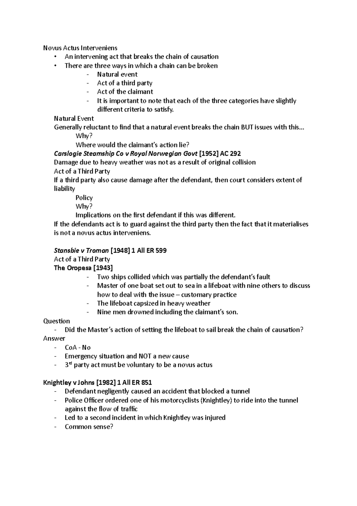 NAI 2 - Novus Actus Interveniens 2 - Novus Actus Interveniens - An ...