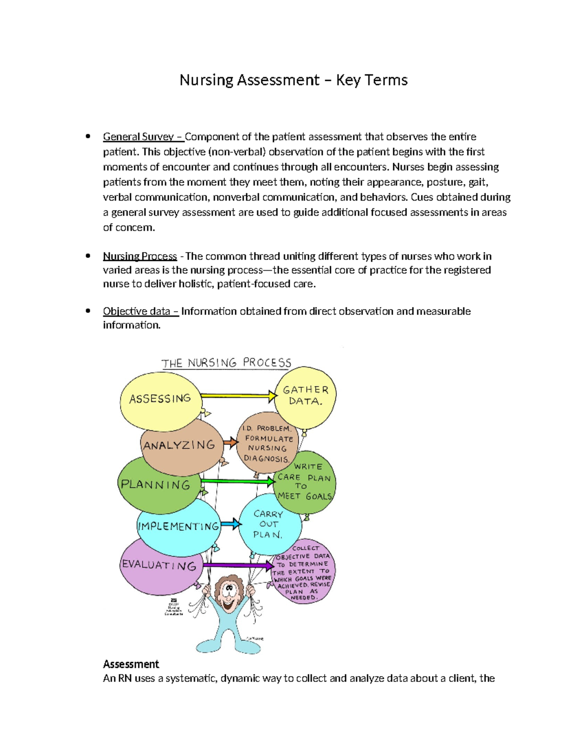 Key+Terms+-+Nursing+Assessment+ 2 -1 - Nursing Assessment – Key Terms ...
