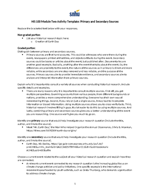 SCS 100 Module Two Activity Template - SCS 100 Module Two Activity ...