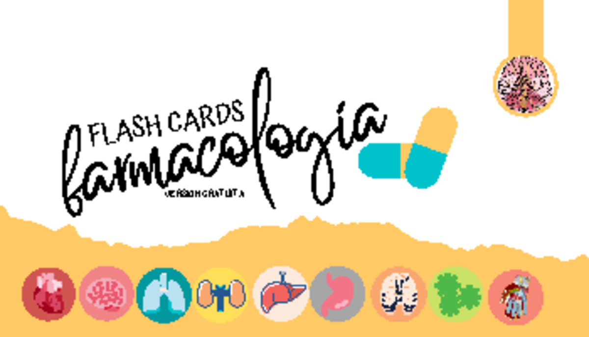 Flash Cards - FLASH CARDS farmacología VERSION GRATUITA Inhibe la ...