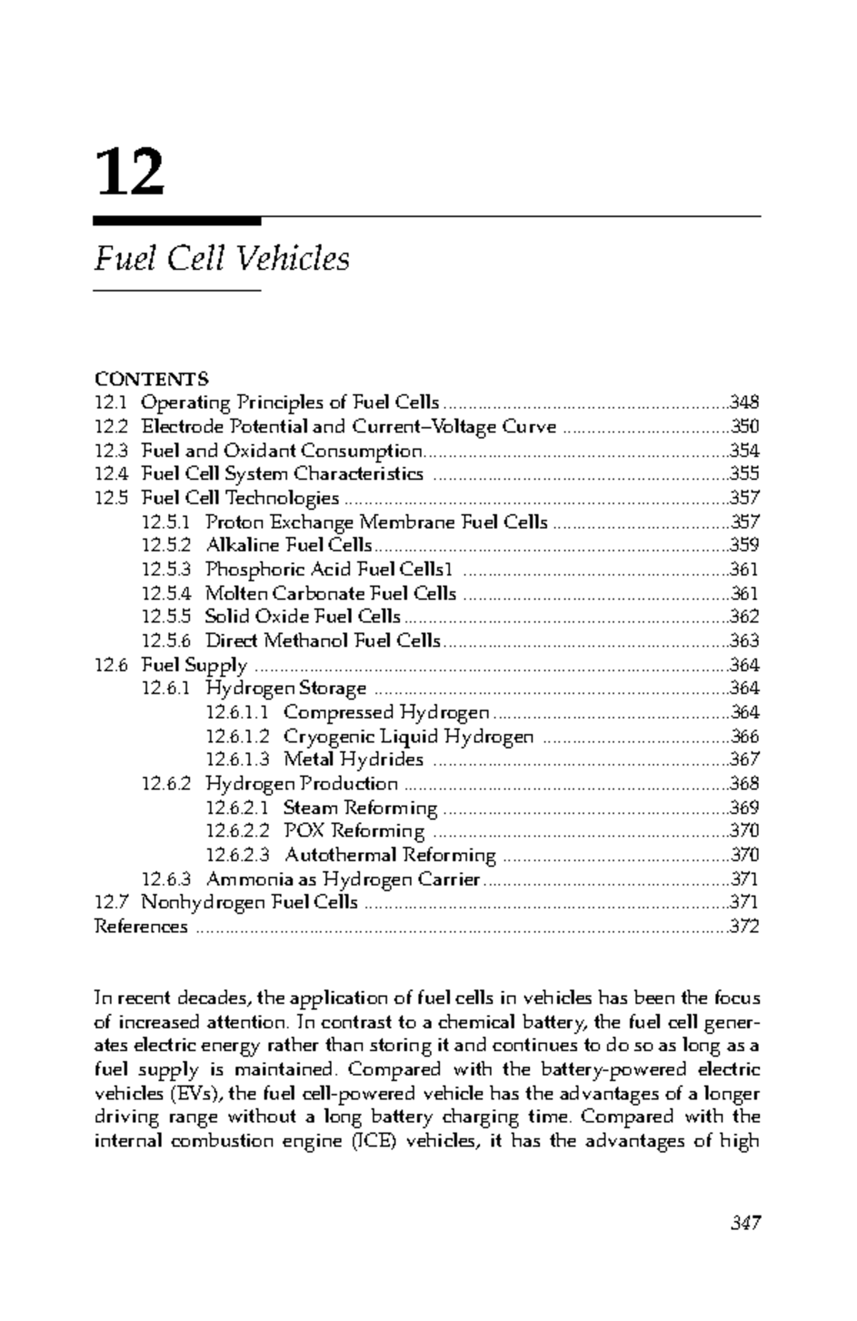 HEV Unit-5 - hybrid electrical vehicles - 12 Fuel Cell Vehicles ...