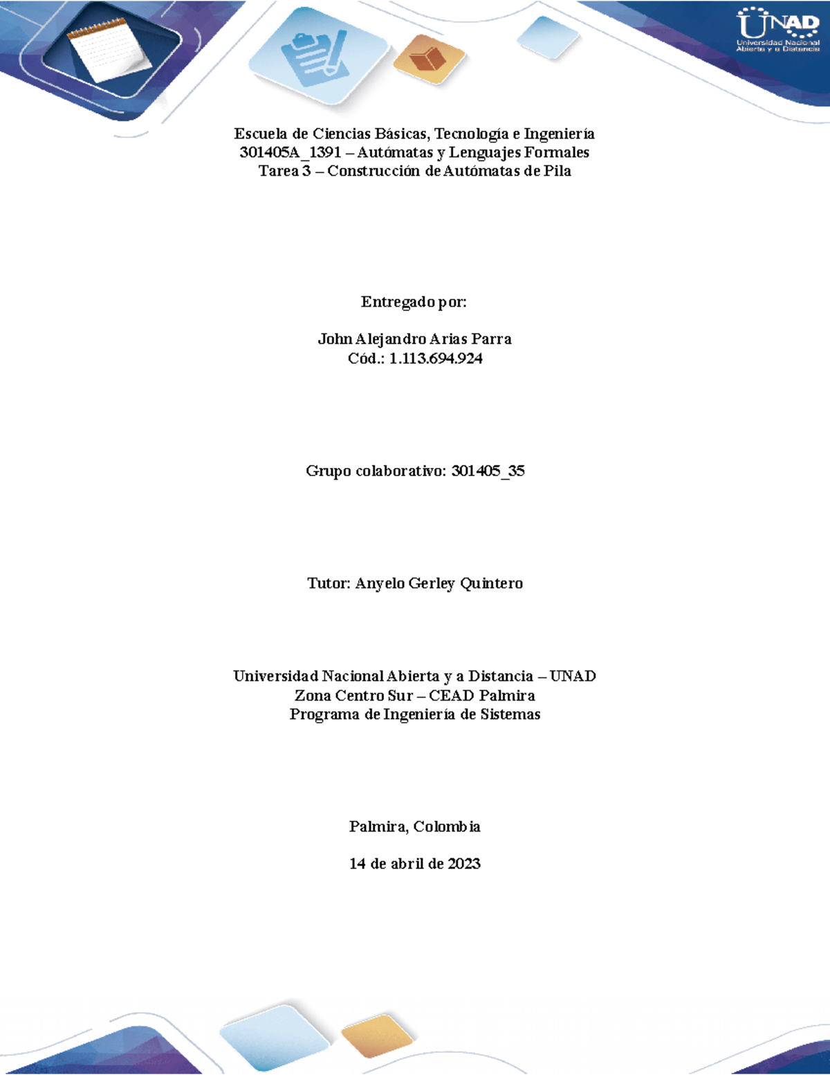 301405 35 V2 - asddf dfg df fdg dfg dfg dfgd fg - Escuela de Ciencias ...