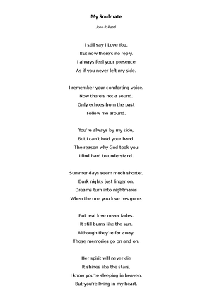 Dead is nothing at all - poem - Death Is Nothing At All By Henry Scott ...