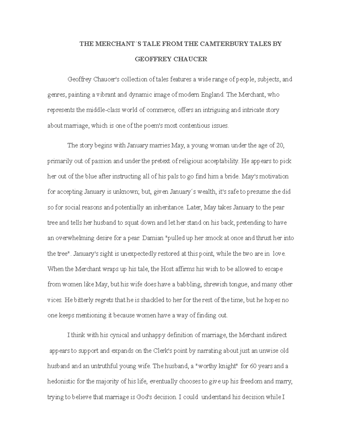 the-merchant-s-tale-analysis-the-merchant-s-tale-from-the-camterbury