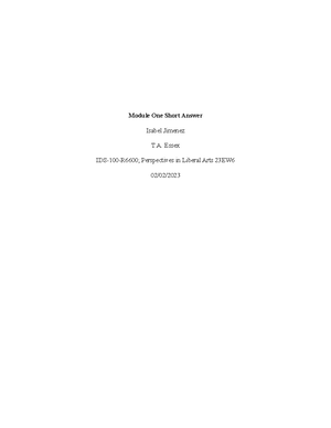 SCS 100 Module Five Activity Template - SCS 100 Module Five Activity ...