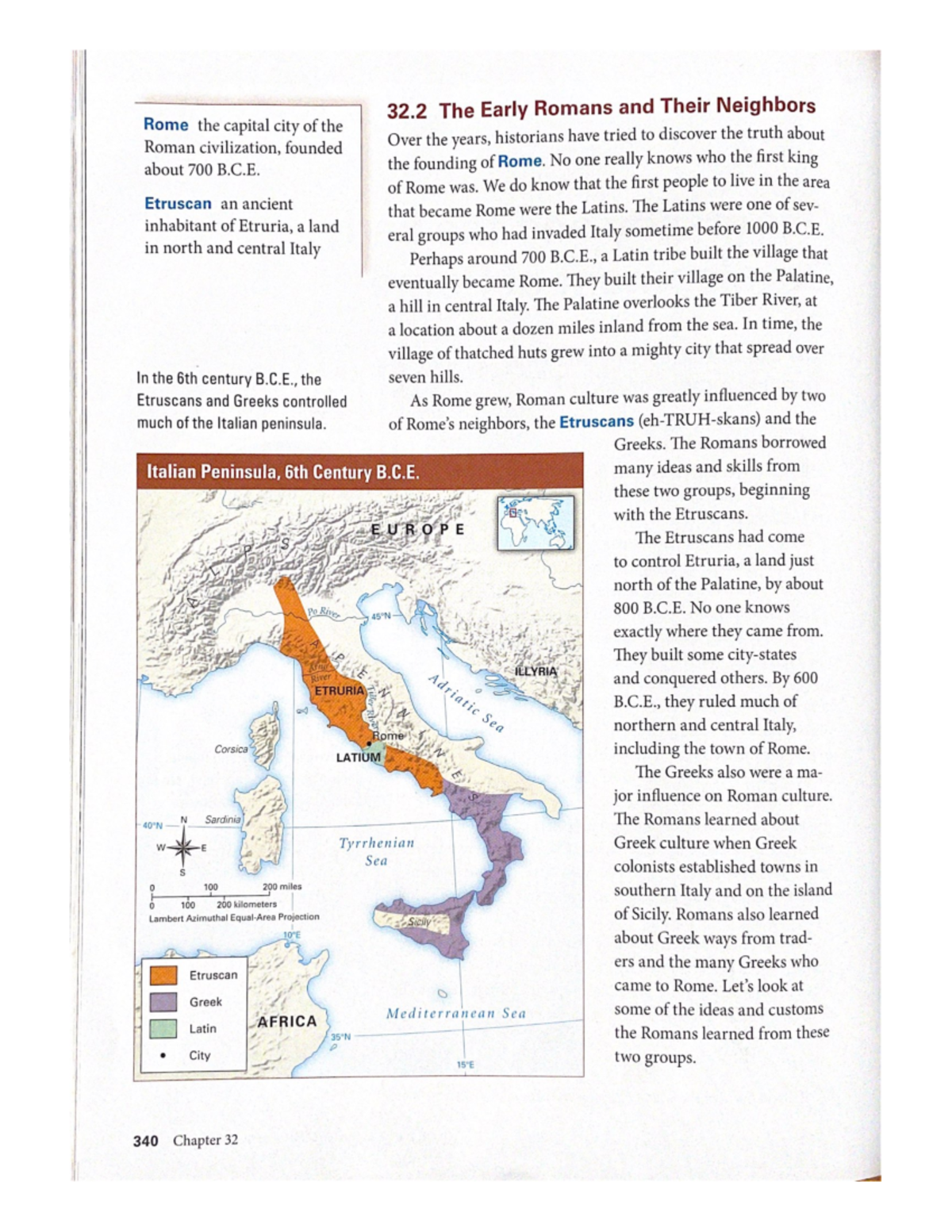 Greek & Etruscan Influences on Rome - SPAN 290 - Studocu