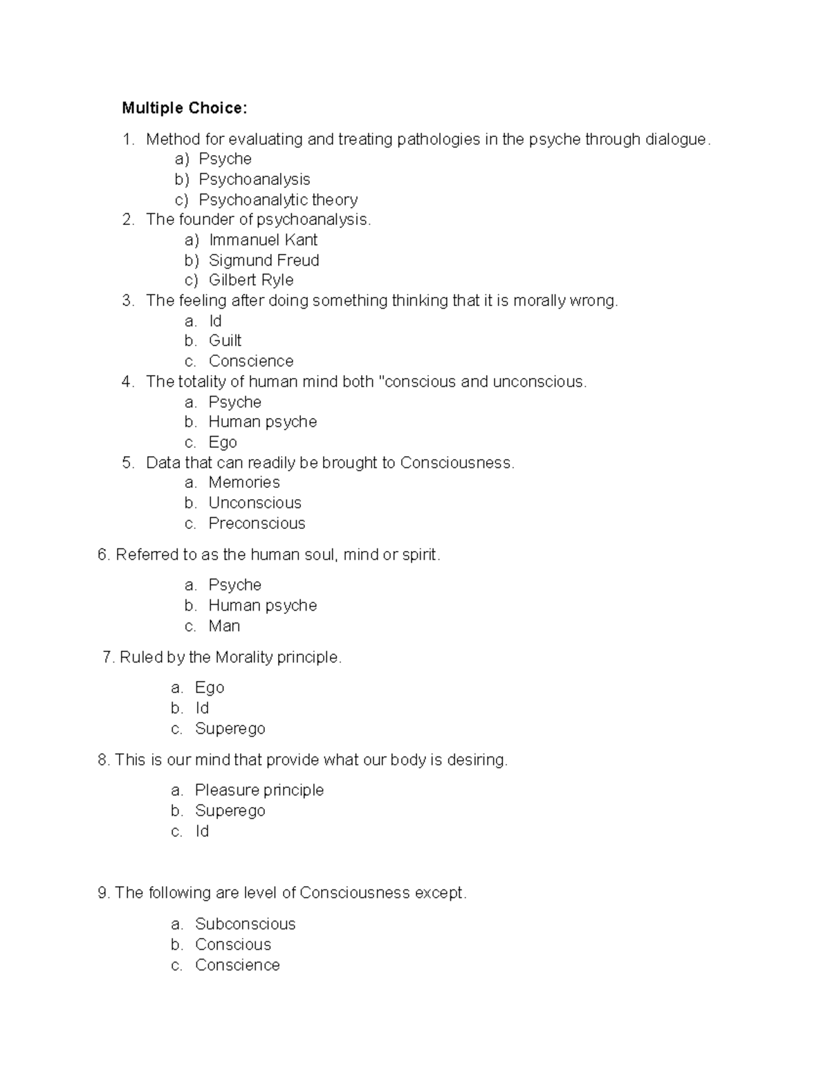 Multiple-Choice-test - Multiple Choice: Method for evaluating and ...