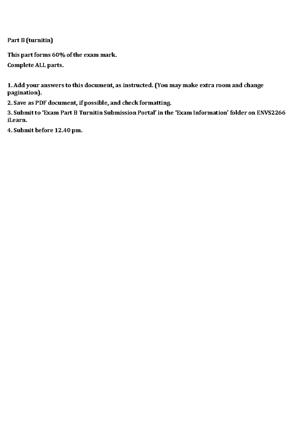 Part B Exam 2021 - Part B Short Answers 2021 Unit Version - Part B ...