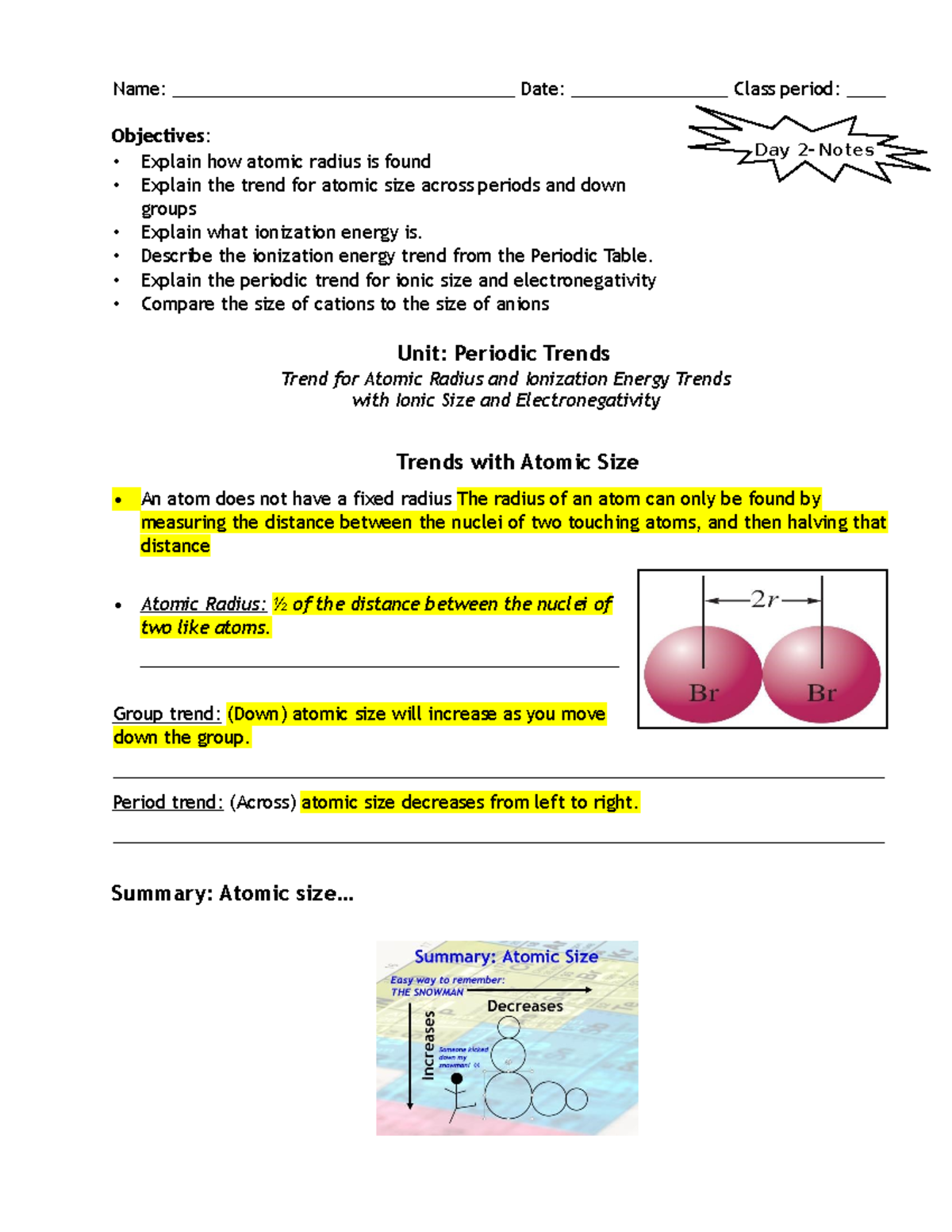 U4S2+-+Guided+Notes+-+Trend Atomic Size Ionization Energy Ion Size ...