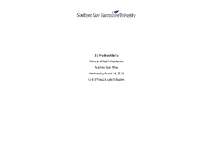CJ 207 Module 4 Weekly Discussion Post - "Plea Bargaining is Not an ...