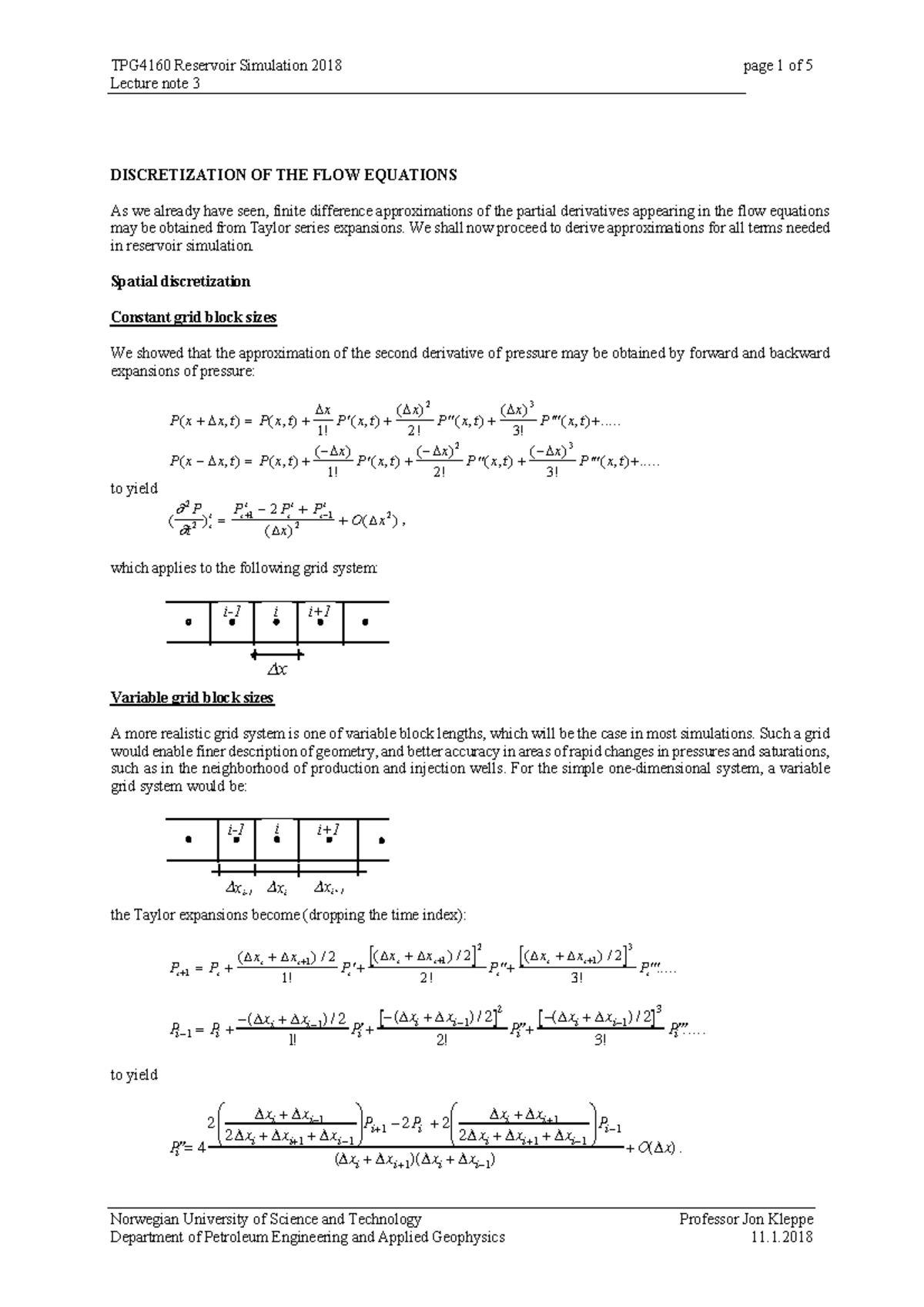 Note3 - apply mechanics - Lecture note 3 Norwegian University of ...
