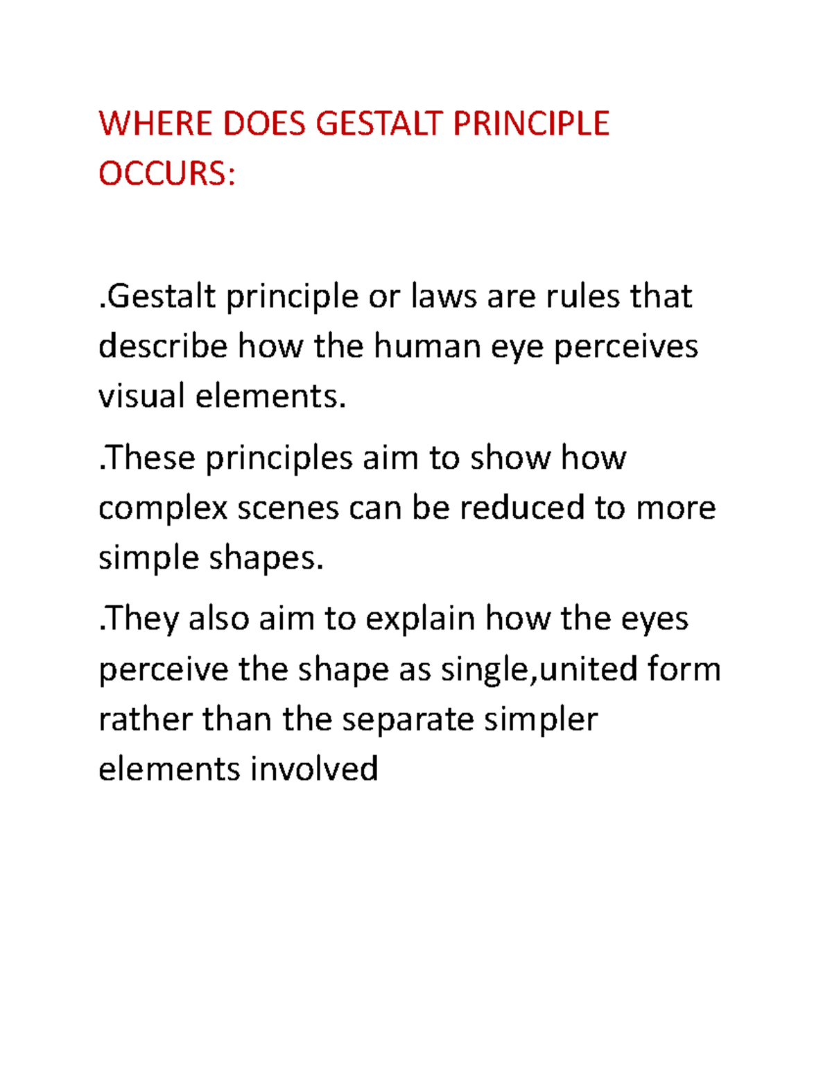 Gestalt principle. What is the gestalt principle. Examples of Gestalt ...