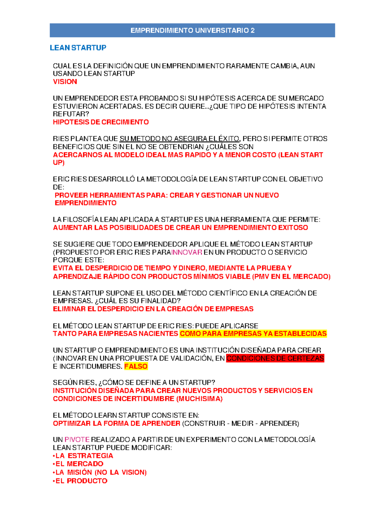 Mprendimiento-universitario - LEAN STARTUP CUAL ES LA DEFINICIÓN QUE UN ...