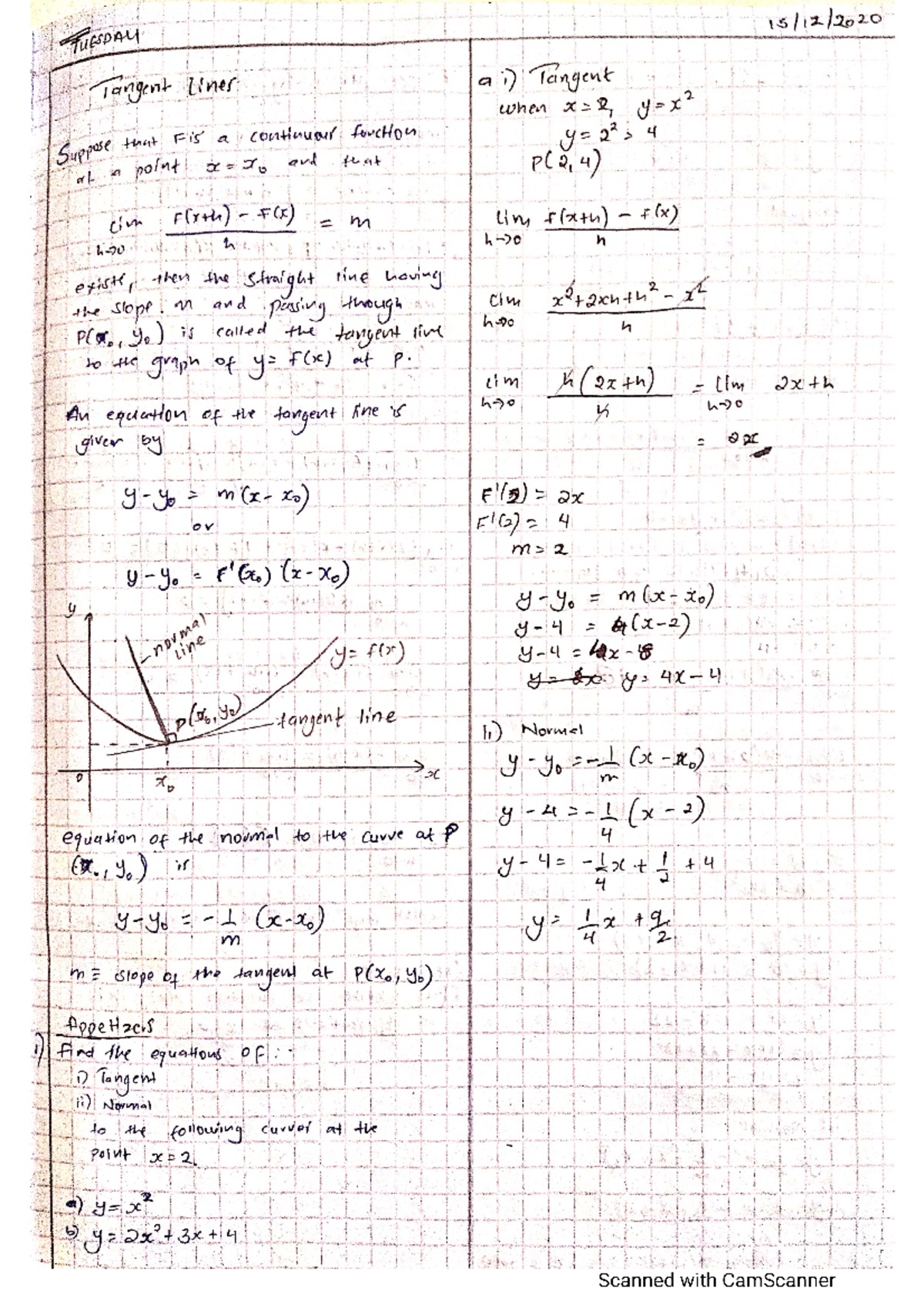 Lecture Notes 7 - Calculus - Studocu