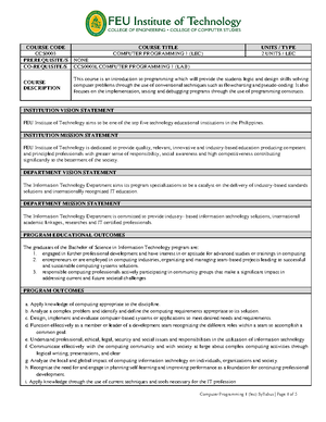 Lab 5 - SQLite - COMPUTER SCIENCE DEPARTMENT CS (Mobile Programming) ACTIVITY 5 SQLite Name ...