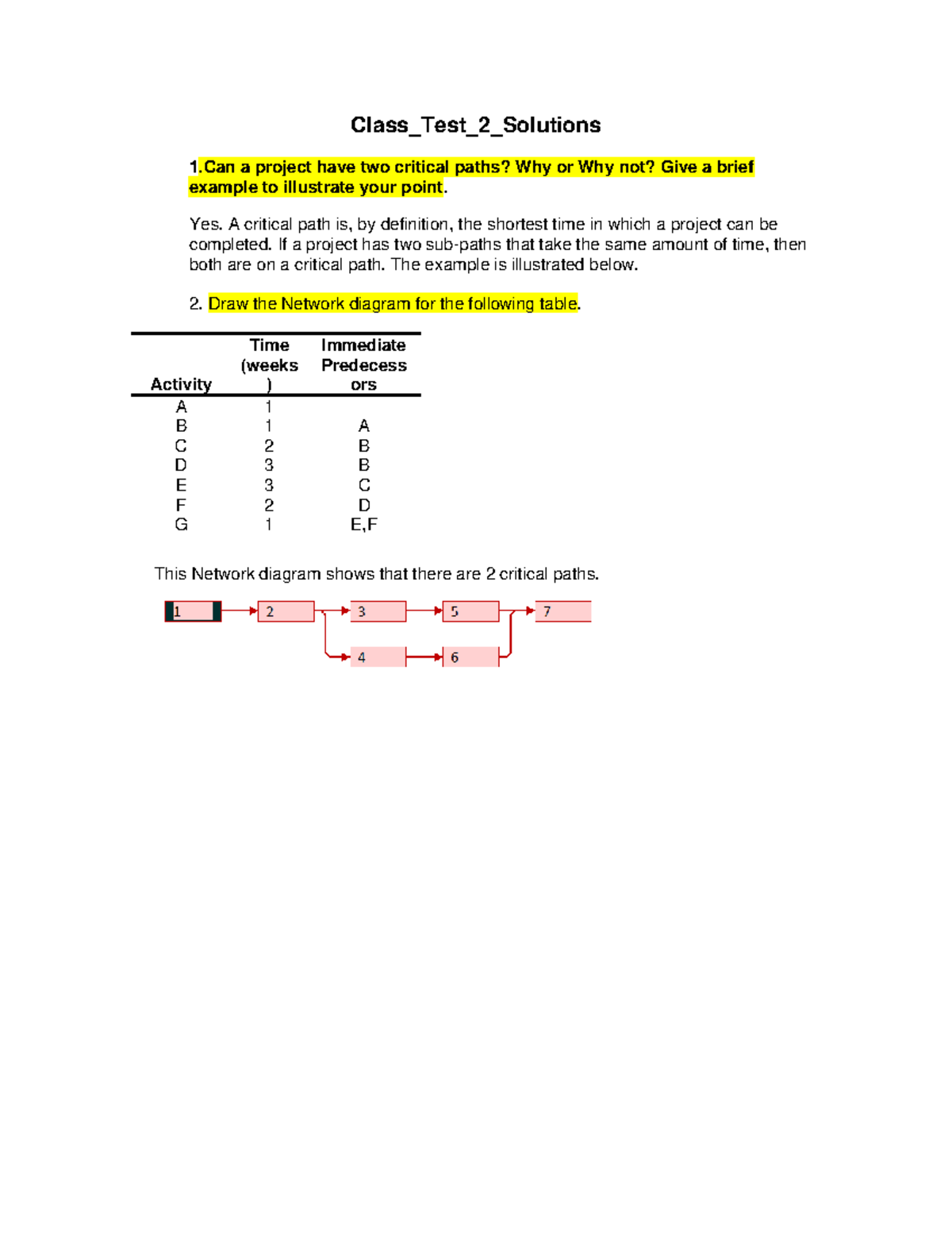 Class Test 2 Solutions - Fall 2018 - Class_Test_2_Solutions 1 .Can a ...