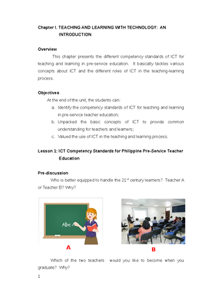 IT-ELEC-1-Platform-Technologies-Module 2 Chapter 3 - Elective 1 – Platform Technologies 1. Title ...