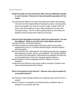 Criminal justice 1 - Criminal Justice 1 : ####### WHAT IS FEDERALISM ...