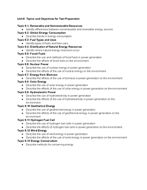 APES Notes - Unit 6 - Unit 6 Notes - Energy Resources and Consumption ...