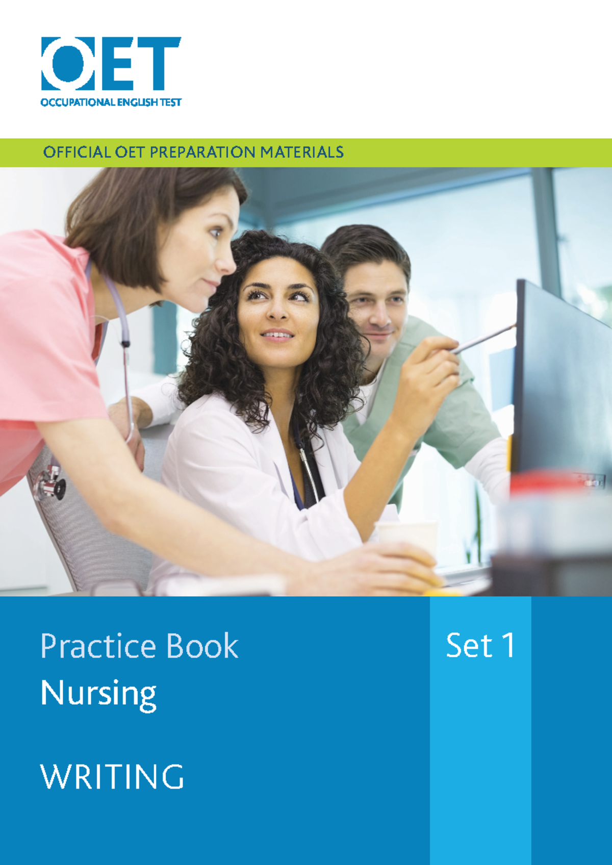 Oet Offical Practice Book Nursing Writing Workbook And Tests Set 1 ...
