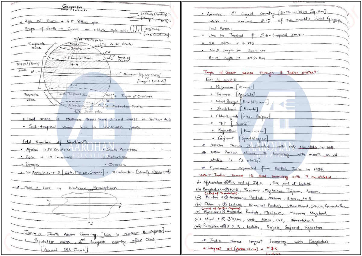 SSC Geography notes by Saurabh Pandey - Aarohan education- General ...